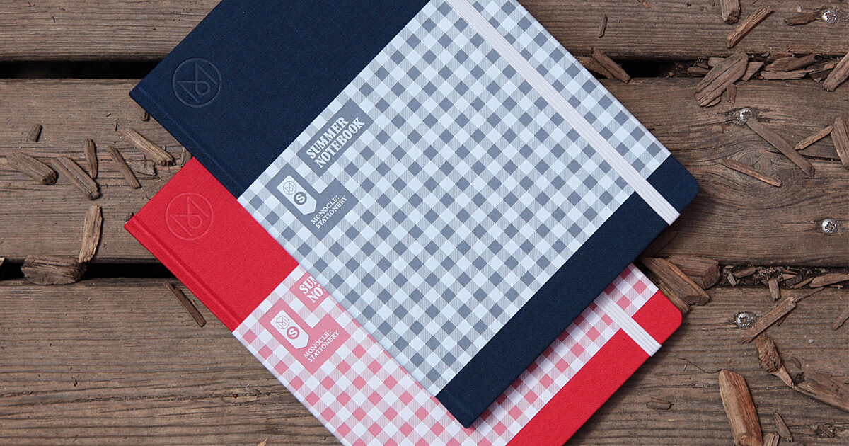 Capturing ideas: Monocle Summer Notebook | read now → brandbook