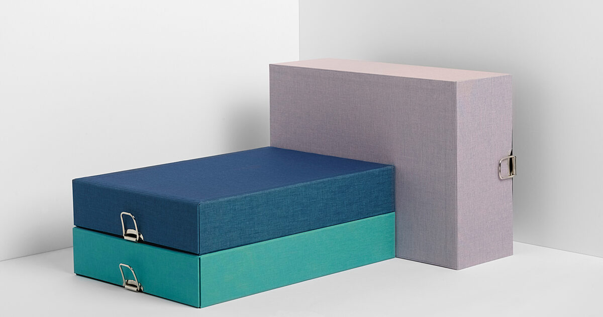 Stackable Archive Boxes | Whole story | Details → brandbook